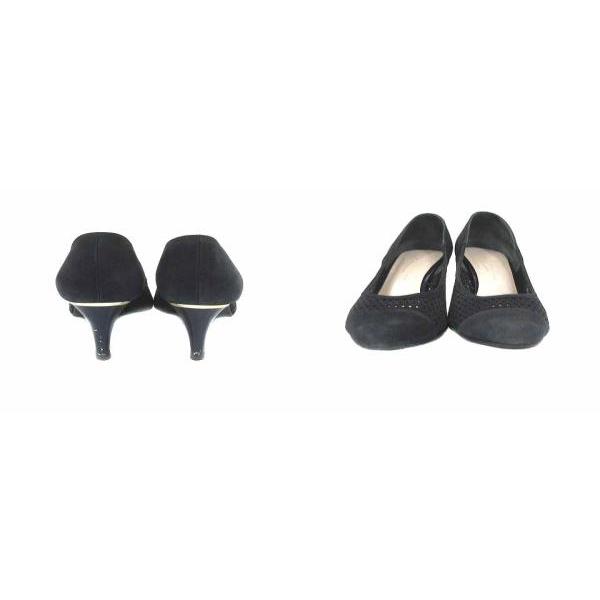 リズラフィーネ Riz raffinee パンプス ラウンドトゥ スエード ハイヒール 23cm M 黒 ブラック /YK レディース : ブランド古着販売のベクトル - 通販 - Yahoo ...