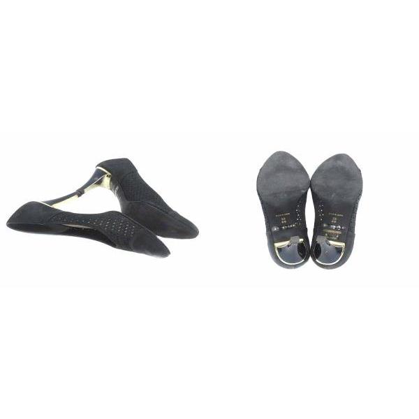 リズラフィーネ Riz raffinee パンプス ラウンドトゥ スエード ハイヒール 23cm M 黒 ブラック /YK レディース : ブランド古着販売のベクトル - 通販 - Yahoo ...