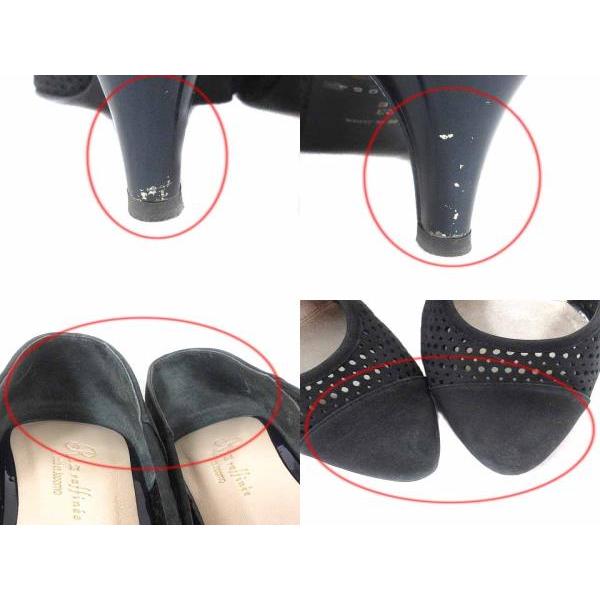 リズラフィーネ Riz raffinee パンプス ラウンドトゥ スエード ハイヒール 23cm M 黒 ブラック /YK レディース : ブランド古着販売のベクトル - 通販 - Yahoo ...