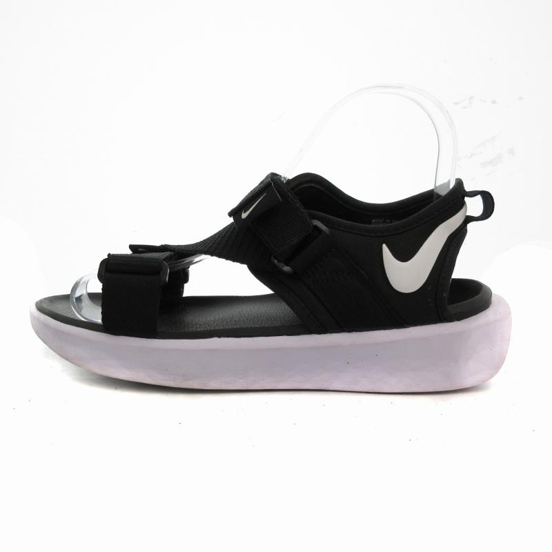NIKE ナイキ ビスタ VISTA スポーツサンダル シューズ ストラップ ロゴ 24.0cm 黒 ブラック DJ6607-001 /FT ...
