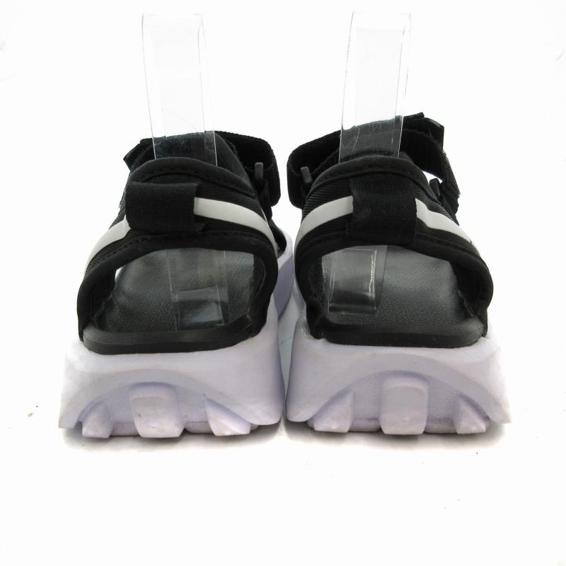 NIKE ナイキ ビスタ VISTA スポーツサンダル シューズ ストラップ ロゴ 24.0cm 黒 ブラック DJ6607-001 /FT ...