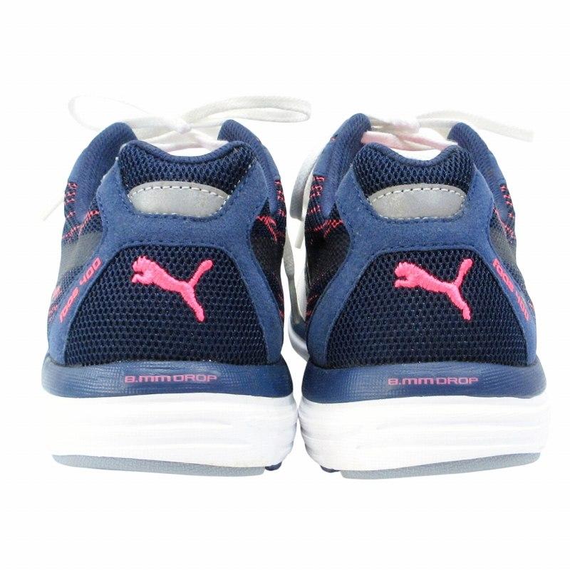 PUMA プーマ ファース Faas 400 J ランニングシューズ スニーカー 187850 04 27.5cm アイボリー ネイビー 系 ...
