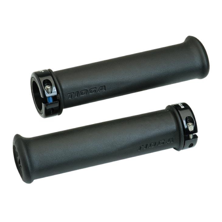 TIOGA（タイオガ） (即納)TIOGA LOCK-ON BIOGRIP ロックオンバイオグリップ ブラック(HBG13800 ...
