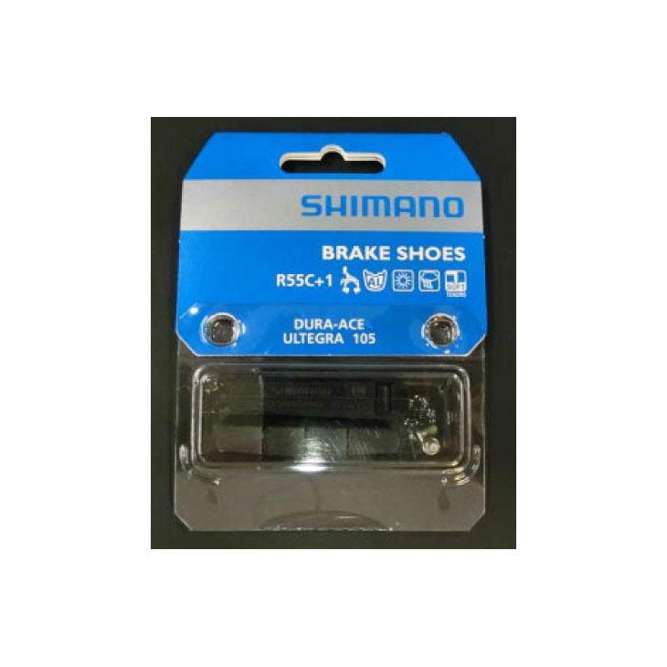 シマノ (メール便対応商品) SHIMANO BRAKE SHOE for ROAD ロード用ブレーキシュー R55C＋1(BR-7700)(Y8FA98130)(4524667033899 ...