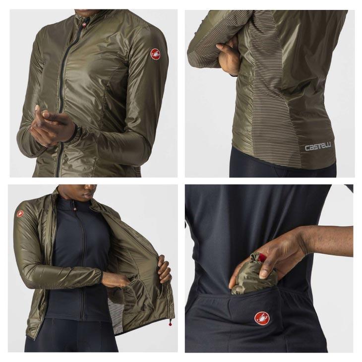 Castelli CASTELLI カステリ ARIA SHELL W JACKET アリア シェル ジャケット 長袖(型番：4520089 ...