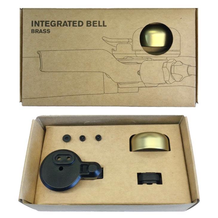 (即納)BROMPTON ブロンプトン INTEGRATED BELL BRASS インテグレーテッド ベル ブラス(Q102594)(5053099024414)ベル : 自転車館びーくる ...