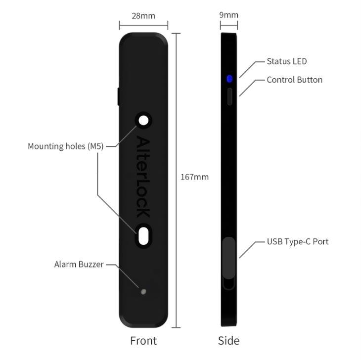(即納)AlterLock オルターロック GEN3 ジェネレーション3 自転車用 盗難防止アラーム＆GPS追跡デバイス(4580553190718) : 自転車館びーくる - 通販 ...