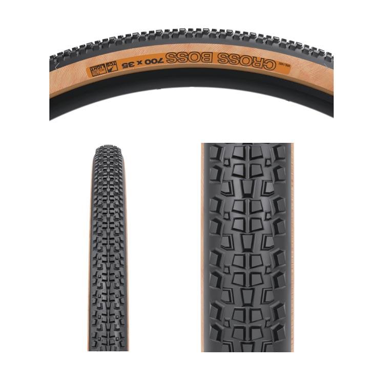 WTB TIRE CROSS BOSS クロスボス TCS 700x35 TAN タイヤ (1本) (00143472 ...