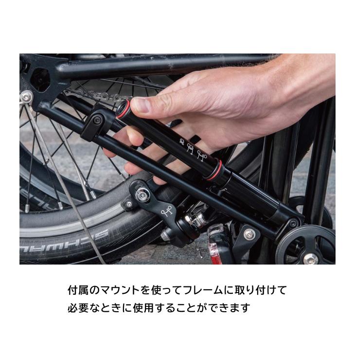 (即納)BROMPTON ブロンプトン Pump With Mounting Brackets ポンプ ウィズ マウンティング ブラケッツ ...