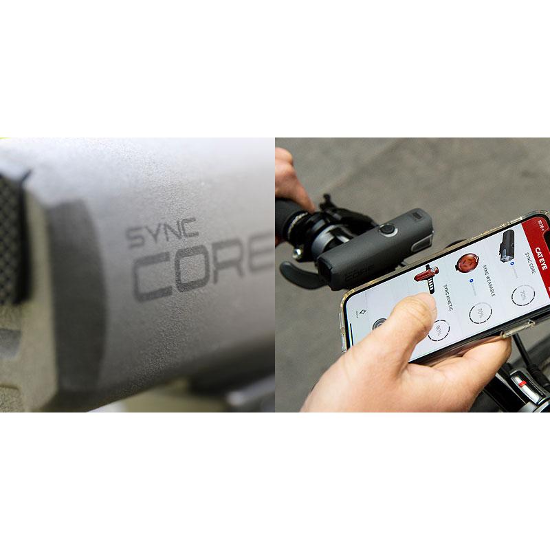 SYNC（CATEYE） CATEYE キャットアイ SYNC CORE シンク コア HL-NW100RC 最大500ルーメンの明るさ CatEyeSYNC対応 USB充電 ヘッドライト ...