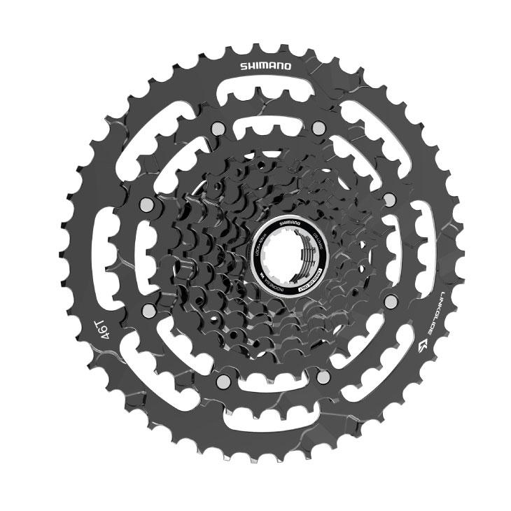 シマノ SHIMANO CS-LG400-9 11-46T 9s LINKGLIDE カセットスプロケット(ECSLG4009146)(4550170237981) : 自転車館びーくる ...