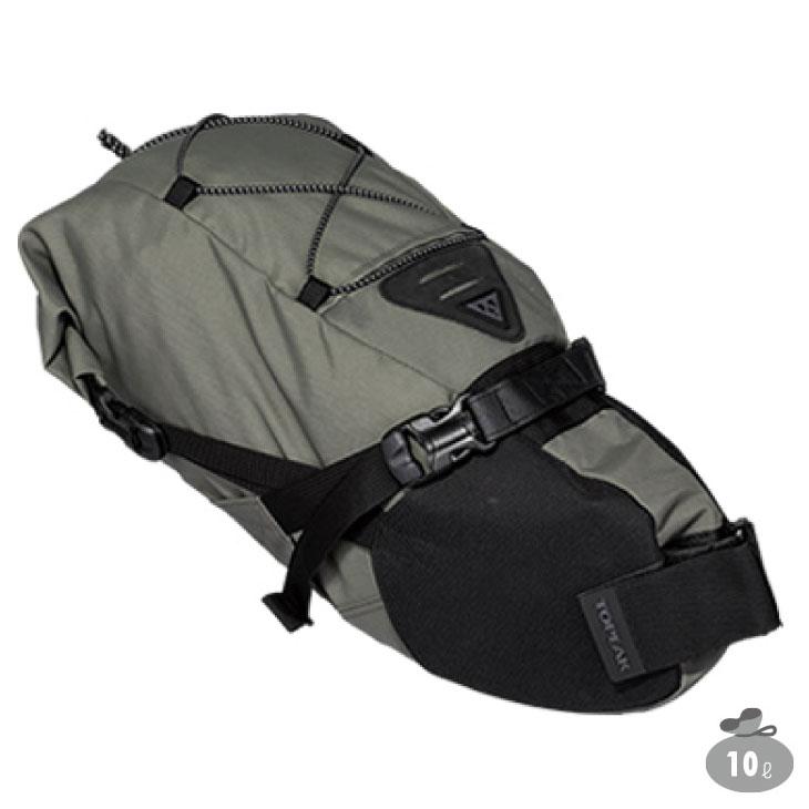 (即納)TOPEAK トピーク BackLoader 10L バックローダー 10リットル グリーン サドルバッグ (BAG41102 ...
