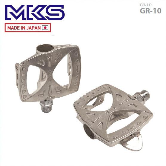 三ヶ島製作所 MKS 三ヶ島 ペダル GR-10 シルバー (左右ペア)(PDL16101)(4560369004041) : 自転車館びー ...