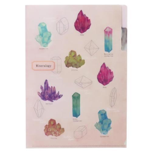 A5ポケットクリアファイル ポケットファイル STUDY HOLIC 鉱物学 Green Flash : 雑貨&アートの通販店 ベルコモン - 通販 - Yahoo!ショッピング