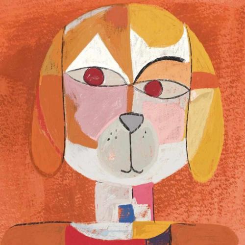 2026 Calendar 壁掛けカレンダー2026年 Art Dogs TUSHITA いぬ ハートアートコレクション : 雑貨&アートの ...