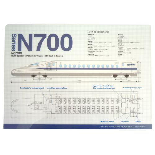 A4設計図面クリアファイル 550743 文房具 N700系新幹線のぞみ 鉄道 : jm-tdcf01 : 雑貨&アートの通販店 ベルコモン - 通販 - Yahoo!ショッピング