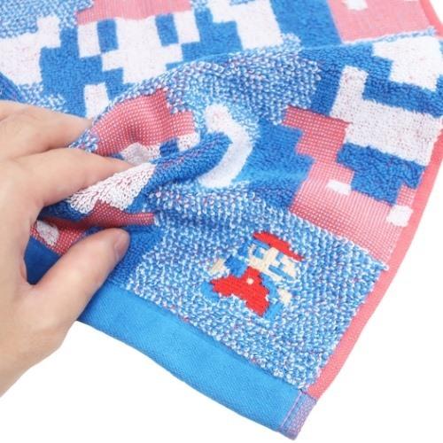 ジャガード ロングタオル フェイスタオル エンドパターン スーパーマリオ 丸眞 ギフト雑貨 子ども キッズ : 雑貨&アートの通販店 ベル ...