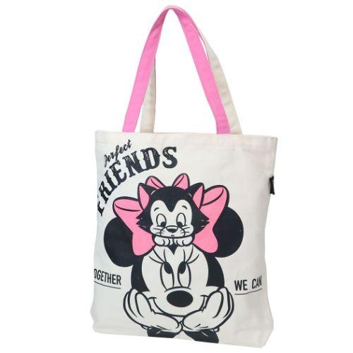 Disney トートバッグ グッディバッグ ミニーマウス ミニーマウスミニー＆フィガロ ディズニー スモールプラネット 手提げかばん A4サイズ対応 : 雑貨&アートの通販店 ベルコモン ...