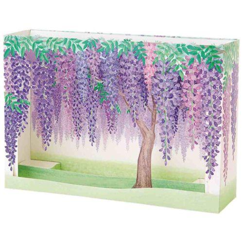 グリーティングカード シヨカ JES 12−3 立体レーザーカットカード 初夏 藤棚レーザー サンリオ : 雑貨&アートの通販店 ベルコモン - 通販 - Yahoo!ショッピング