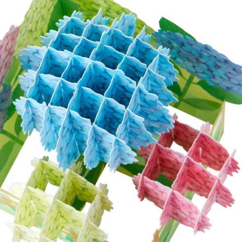 シヨカ JES 13-5 立体カード グリーティングカード 初夏 生垣にアジサイ サンリオ : 雑貨&アートの通販店 ベルコモン - 通販 - Yahoo!ショッピング