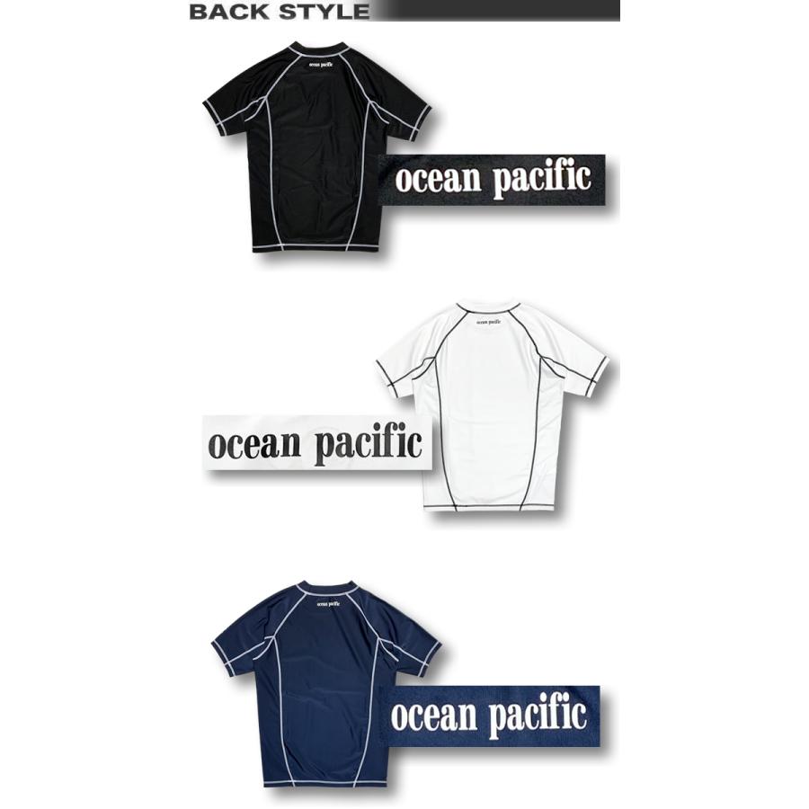 Ocean Pacific 最短翌日配達 OP オーシャンパシフィック メンズ 半袖 ラッシュガード 水着 UPF50+ 513482 ...