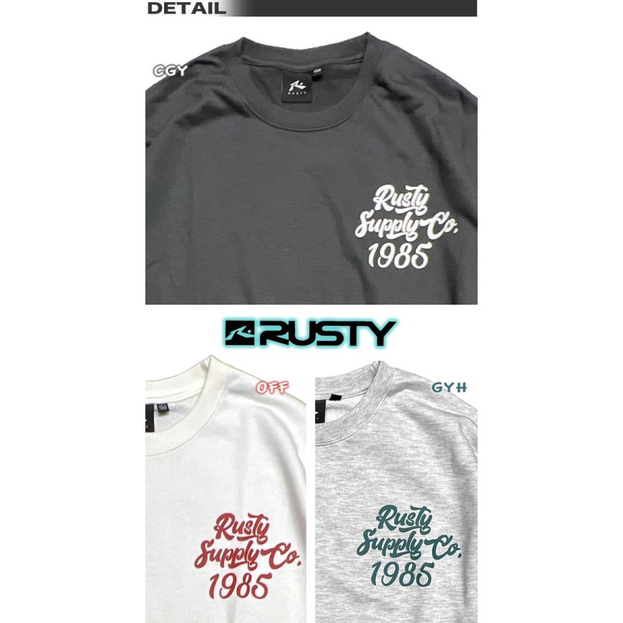 RUSTY 最短翌日配達 サーフブランド キッズ ラスティー トレーナー スウェットシャツ 男の子 女の子 130 140 150 160 982010 : VENICE STORE - 通販 ...