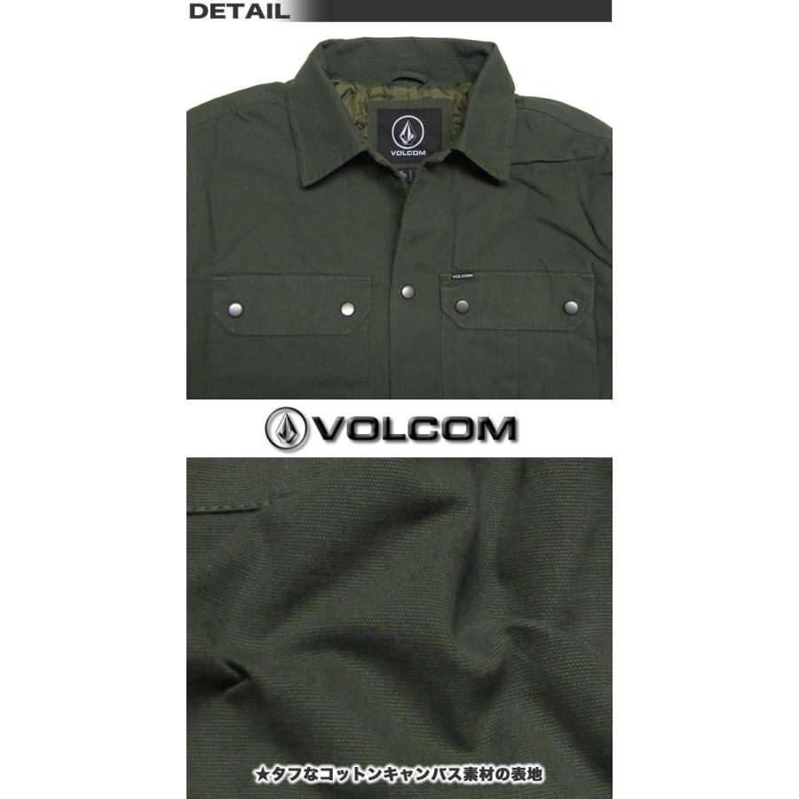 VOLCOM 最短翌日配達 ボルコム メンズ シャツ ジャケット アウター キルティング ヴォルコム サーフブランド アウトレット スノボ ...