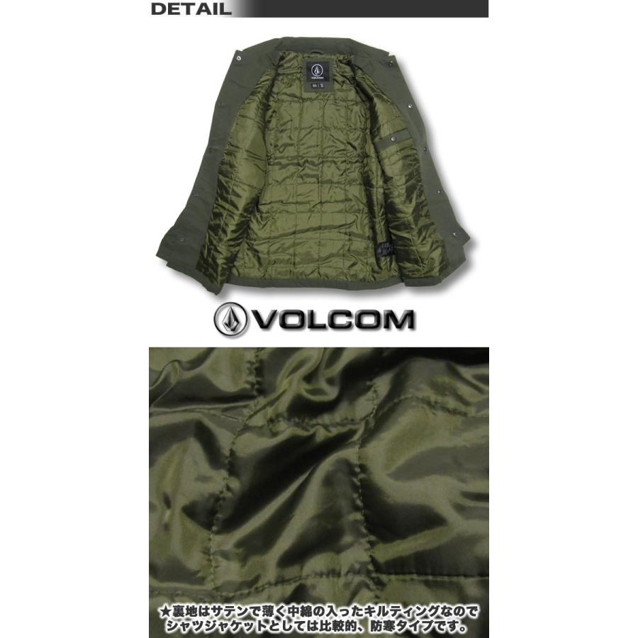 VOLCOM 最短翌日配達 ボルコム メンズ シャツ ジャケット アウター キルティング ヴォルコム サーフブランド アウトレット スノボ ...