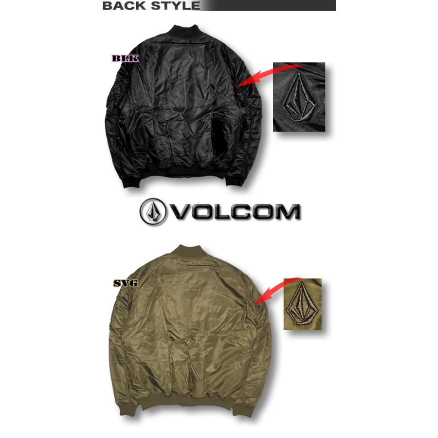 VOLCOM 最短翌日配達 ボルコム メンズ 中綿 MA-1 エムエーワン VOLCOM 最短翌日配達 ボルコム メンズ 中綿 MA-1 エムエーワン
