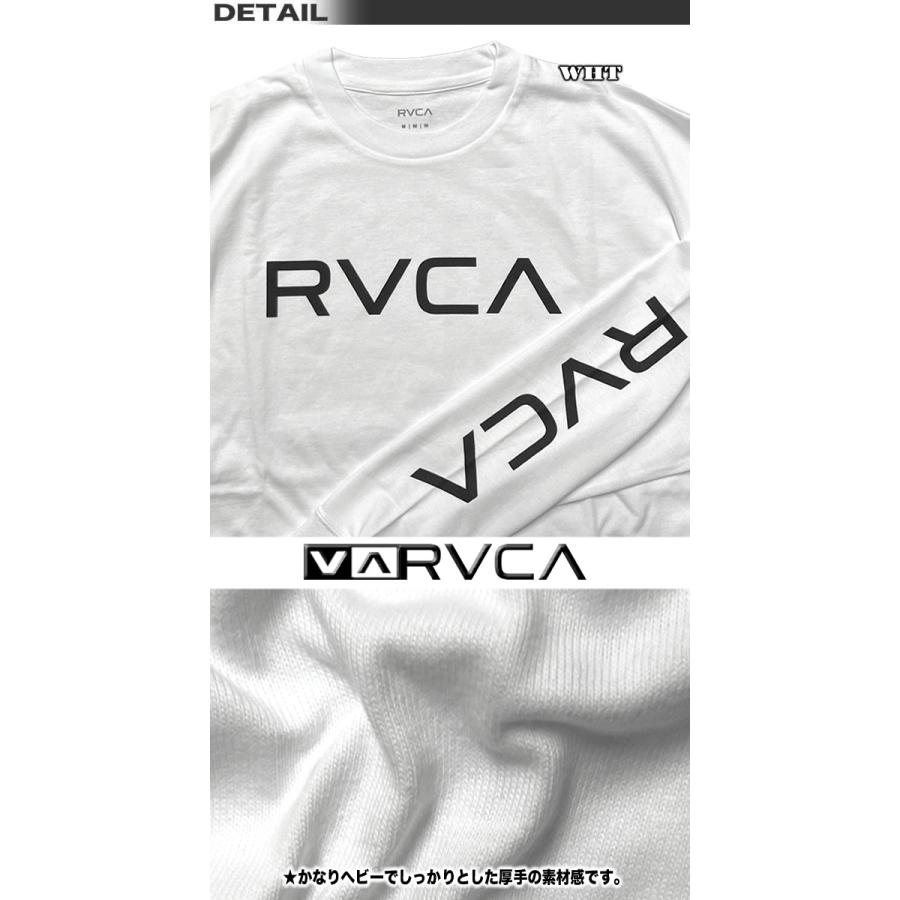 最短翌日配達 RVCA ルーカ ロンT メンズ サーフブランド 長袖Tシャツ ロングスリーブ オーバーサイズ ドロップショルダー ビッグサイズ ゆったり BE042-059 : be042 ...