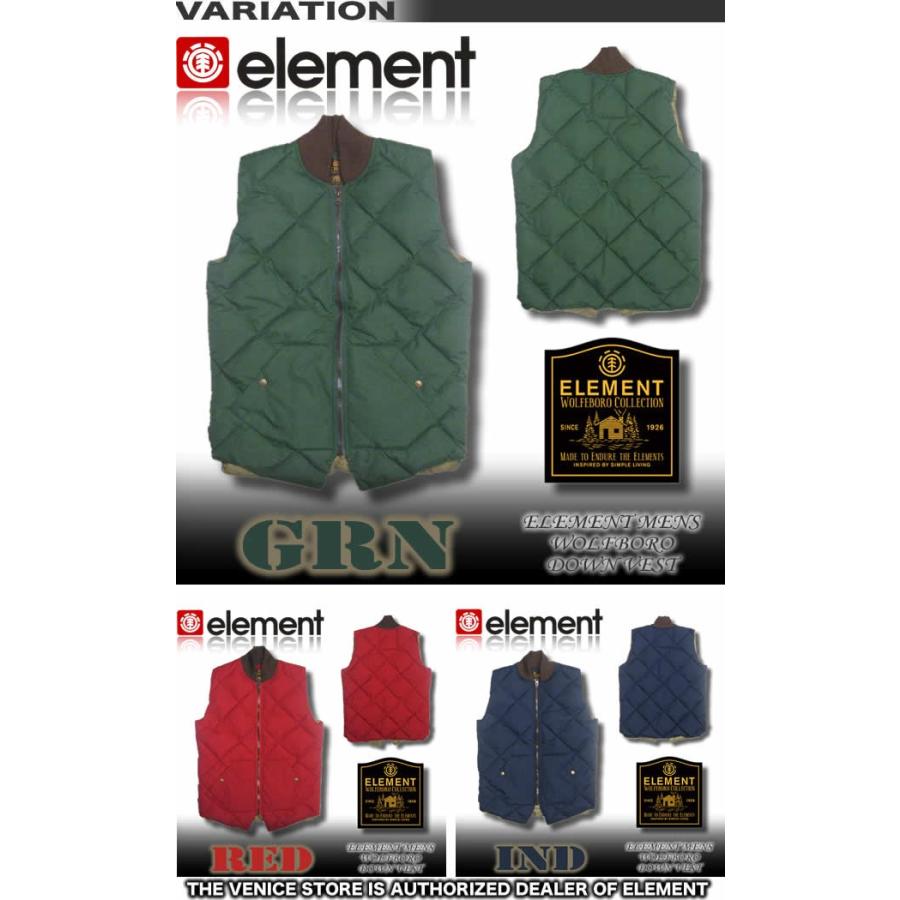 ELEMENT（エレメント） 最短翌日配達 ELEMENT/エレメントメンズアウトレット/AE022-790/ダウンベスト スケボー C-MEN : VENICE STORE - 通販 ...