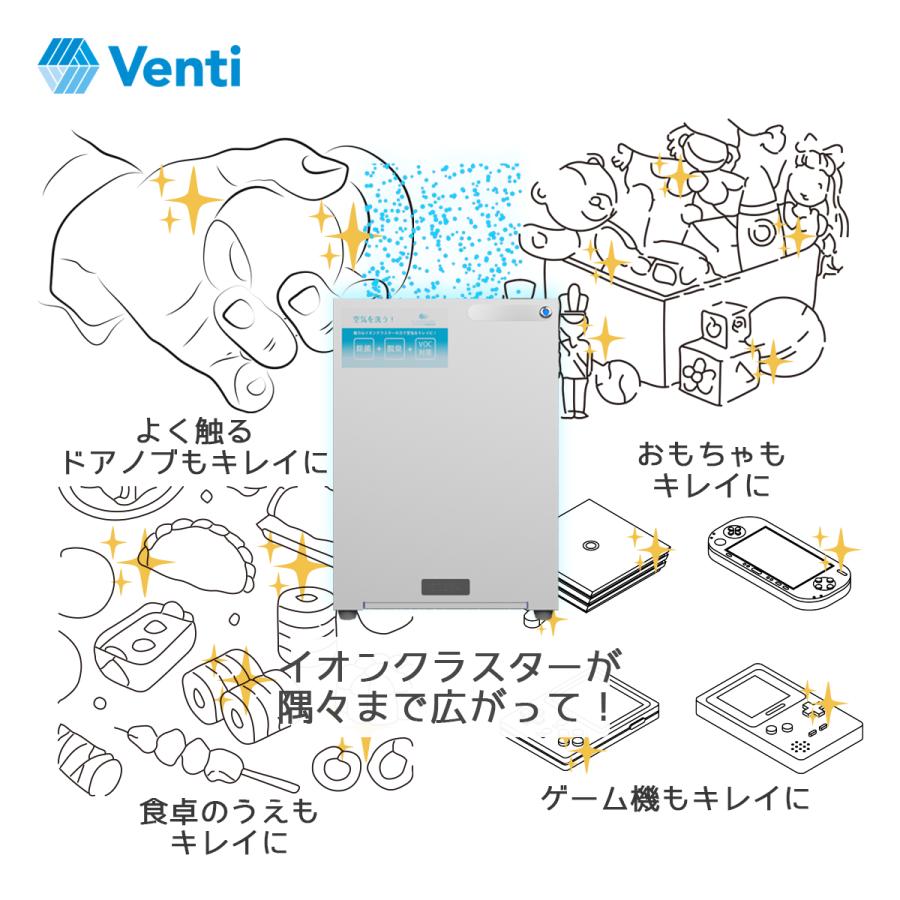 Venti h-ioncluster イオンクラスター WT-002-A : Venti Venti h-ioncluster イオンクラスター WT-002-A : Venti