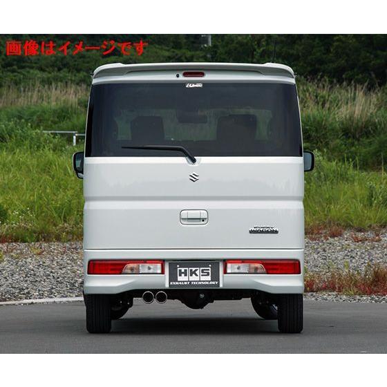 HKS 個人宅発送可能 リーガル マフラー スズキ エブリィワゴン DA17W R06A(TURBO) 15/02- (31013-AS013 ...