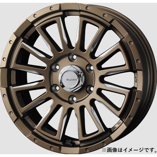 WEDS 個人宅発送可能 ウエッズ Weds 16X6.5J +38 6穴 PCD139.7 BRO ホイール 1本 McCOYS RV-5 マッコイズ アールブイファイブ (40984 ...