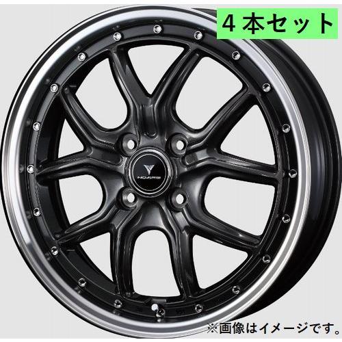 WEDS 個人宅発送可能 ウエッズ Weds 16X5.0J +45 4穴 PCD100 GMT/P ホイール 4本セット NOVARIS ASSET S1 アセット エスワン (41340 ...