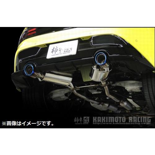 自動車関連業者直送限定 柿本 マフラー Class KR センター付 日産 フェアレディZ RZ34 VR30DDTT 2WD FR 6MT 22/8〜 (N713123W ...