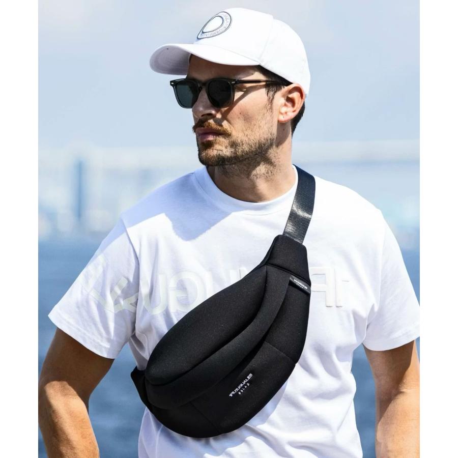 1PIU1UGUALE3 RELAX ポンチウエストバッグ ブラック ウノピゥウノウグァーレトレ リラックス : Verite Yahoo!店 - 通販 - Yahoo!ショッピング