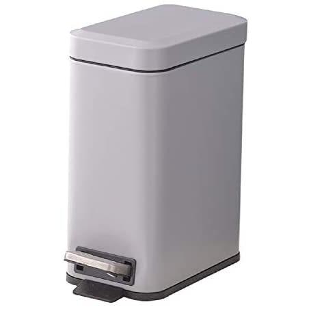 AZUMAYA トラッシュカン 5L グレー LFS-232GY 幅14×奥行29.5×高さ32cm : Verite Yahoo!ショッピング店 - 通販 - Yahoo!ショッピング