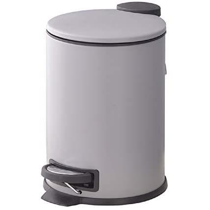 AZUMAYA トラッシュカン 3L グレー LFS-231GY 幅18×奥行22.5×高さ25cm : Verite Yahoo!ショッピング店 - 通販 - Yahoo!ショッピング