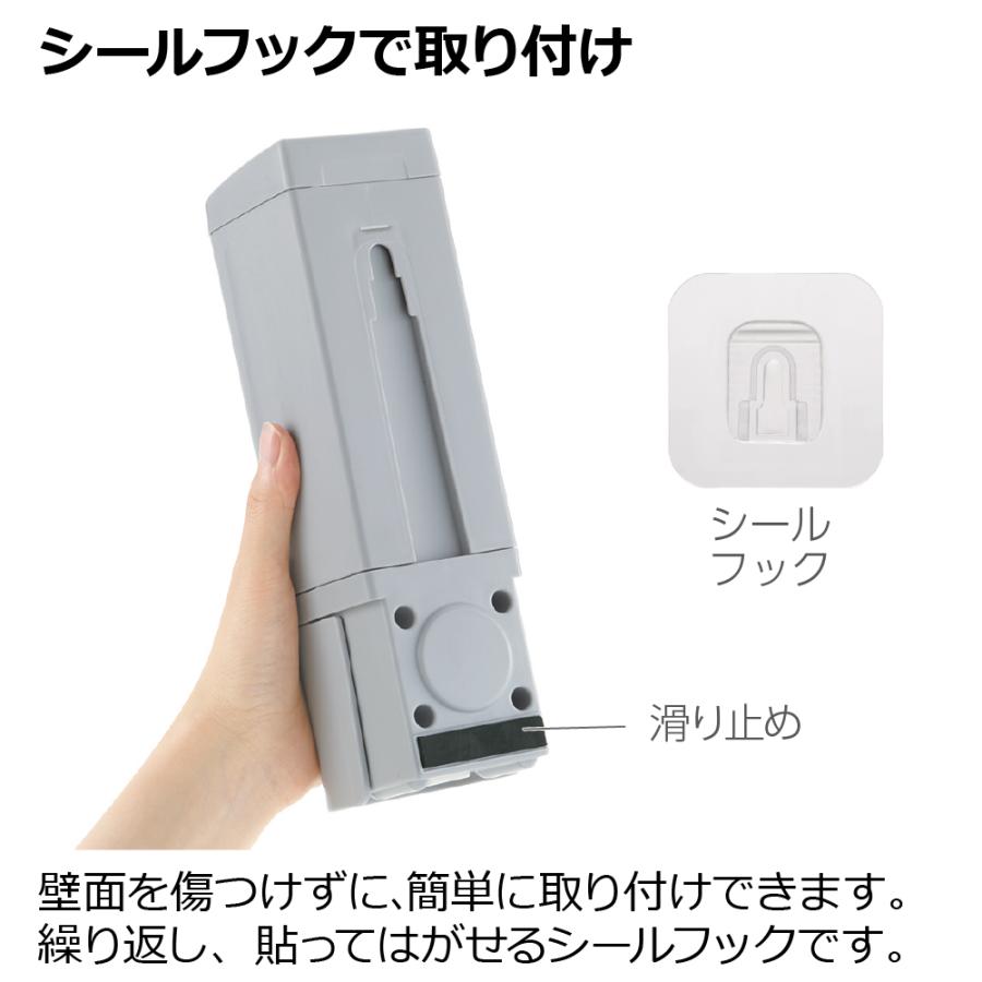 リッチェル ディスペンサー ソープディスペンサー 壁付け シャンプーボトル シール テープ 浮かせる 壁掛け ポンプ 詰め替えボトル Richell ホバー hover : Relieve ...