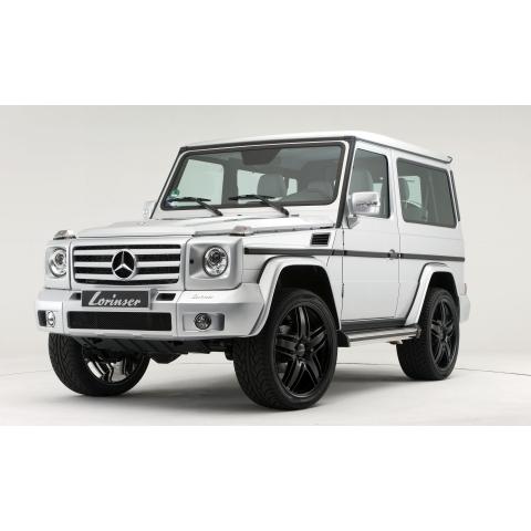 正規品 Lorinser BENZ 2009y〜2018y W463 ロリンザー フロントスポイラーG09 G65 G63 G55 AMG G350 G500 G550 ベンツ Gクラス ...