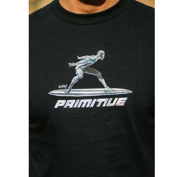PRIMITIVE MOEBIUS SILVER SURFER L/S TEE BLACK プリミティブ SK8 長袖 Tシャツ メール便配送 ...