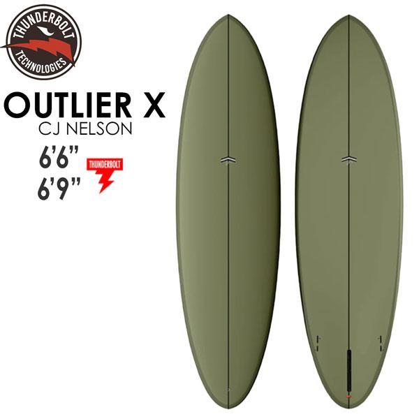 サーフボード 24 サンダーボルト THUNDERBOLT CJ OUTLIER X ARMY FCS2スタビ+SINGLE RYAN ENGLE アウトライナーエックス : SURF ...