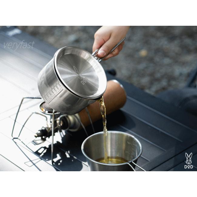 DOD 広口ケトル 小型ケトル シェラケトル 820ml アウトドア キャンプ ディーオーディー SK1-067-SL シルバー 送料無料 : べりはやっ!ヤフー店 - 通販 - Yahoo ...