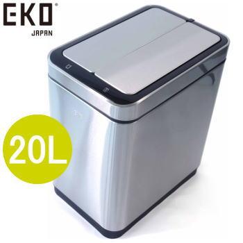 EKO センサー式 ゴミ箱 ダストボックス DELUX PHANTOM デラックスファントム センサービン 20L EK9287MT-20L シルバー 送料無料 : べりはやっ!ヤフー店 ...