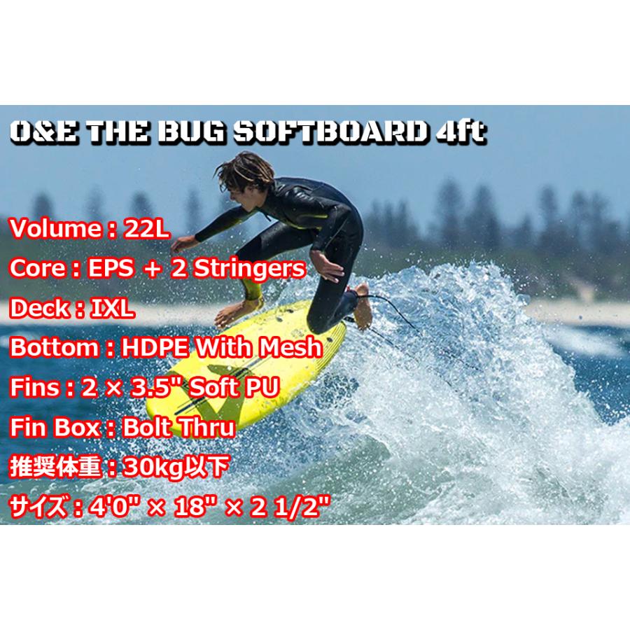 OCEAN＆EARTH OCEAN&EARTH オーシャンアンドアース O&E THE BUG SOFTBOARD 4ft サーフボード ...