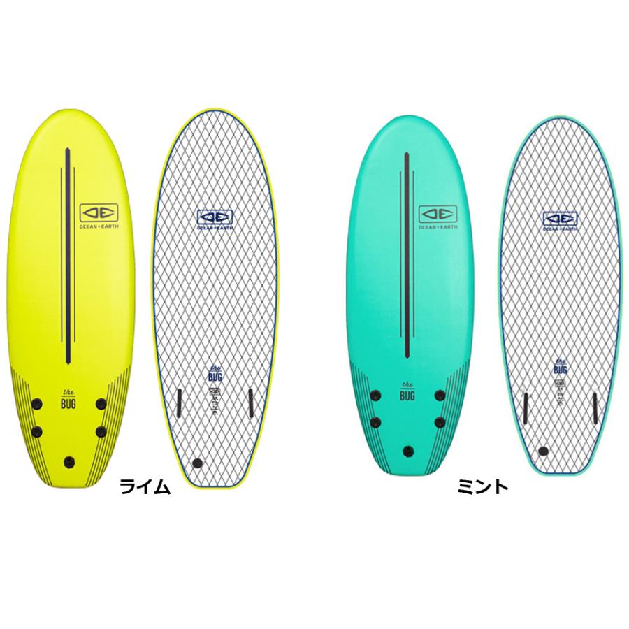 OCEAN&EARTH オーシャンアンドアース BUG SOFTBOARD 4'8" 48 ソフトボード サーフボード 代引き不可 ...