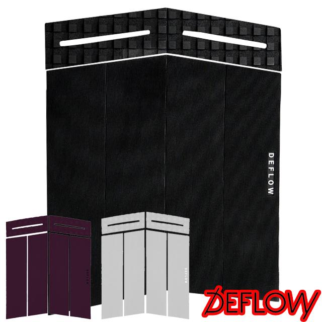 DEFLOW FRONT PAD 6ピース デッキパッド トラクション サーフィン サーフボード デッキパッチ フロントパッド デフロウ デ ...