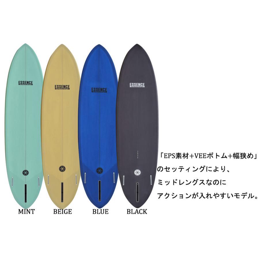 OCEAN＆EARTH ESSENCE MID-LENGTH 7.7ft ファンボード サーフボード エッセンス サーフィン ハードボード ミッドレングス : VERY-GOODTIME ...