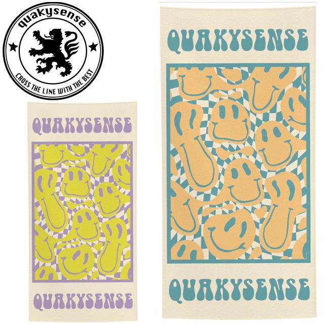 QUAKYSENSE SMILY TOWEL 水上バイク 大判 タオルケット クエーキーセンス スイマイリー タオル バスタオル : VERY ...